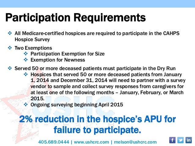 CAHPS Hospice Survey - Utilizing results to improve patient care and