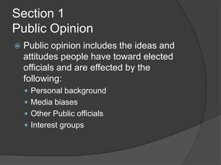 Chapter 11 influencing government | PPTX