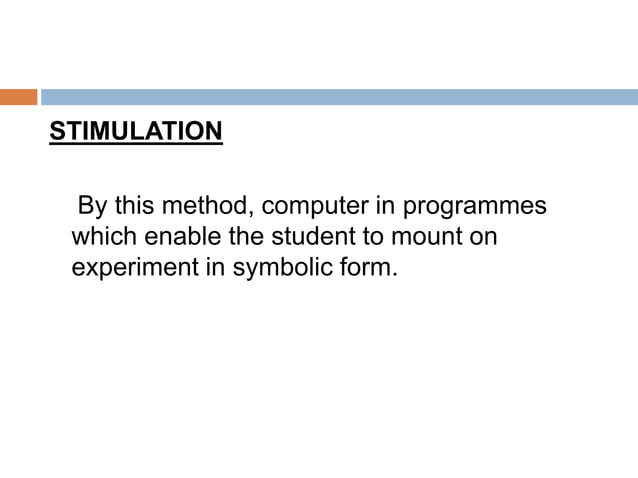 COMPUTER ASSISTED INSTRUCTIONS | PPTX