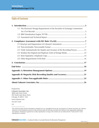 IBM Virtualization Engine TS7700 | PDF