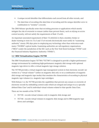 IBM Virtualization Engine TS7700 | PDF