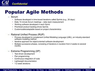 CAI - Agile Scrum Development Presentation | PPT