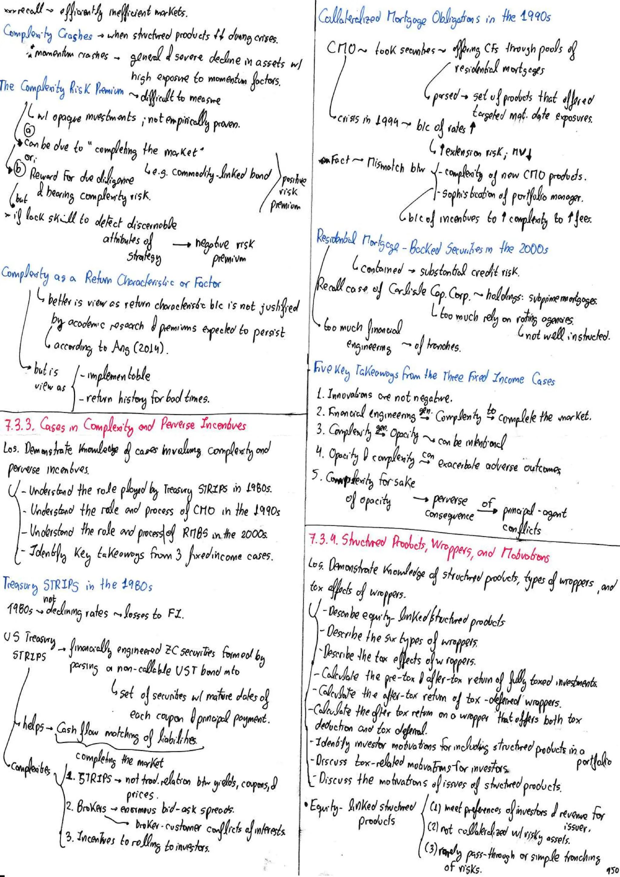CAIA Level 2 Notes and exercises - Full guide for success | PDF