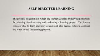 CAI AND SDL.pptx | Special Education | Education