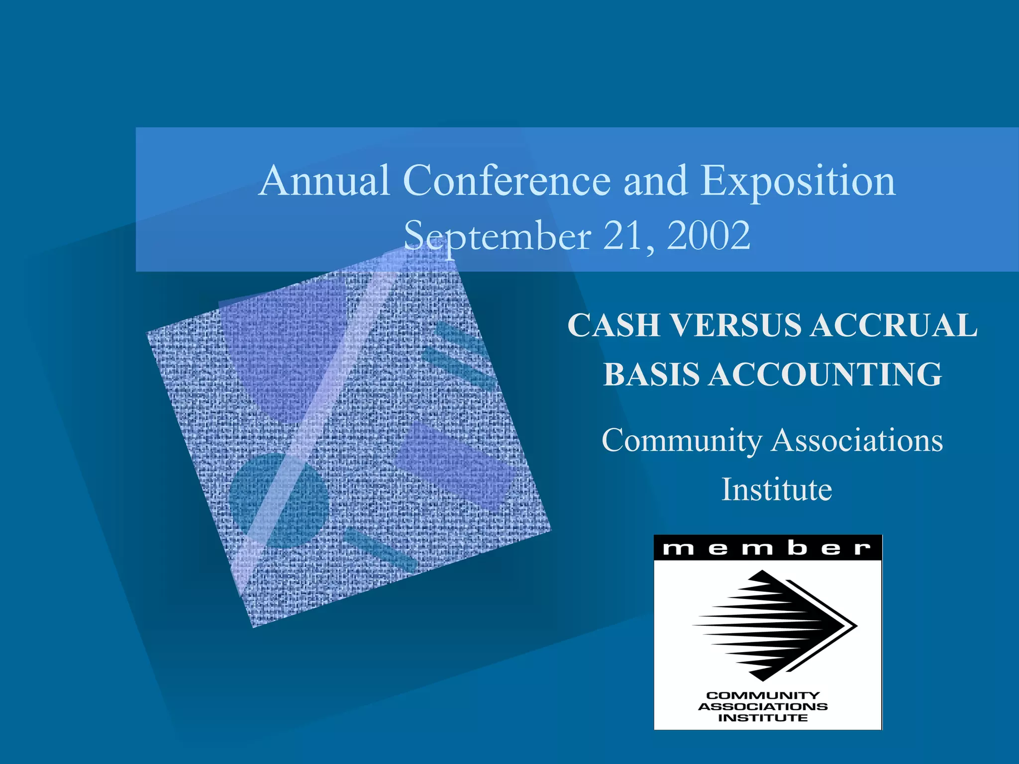 Cai annual conference 2002 | PPT