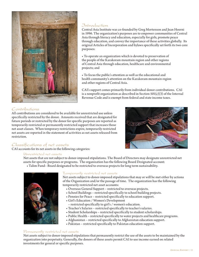 Cai annual report 2010 | PDF