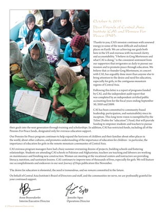 Cai annual report 2010 | PDF