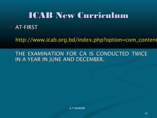 Ca ICAB | PPT