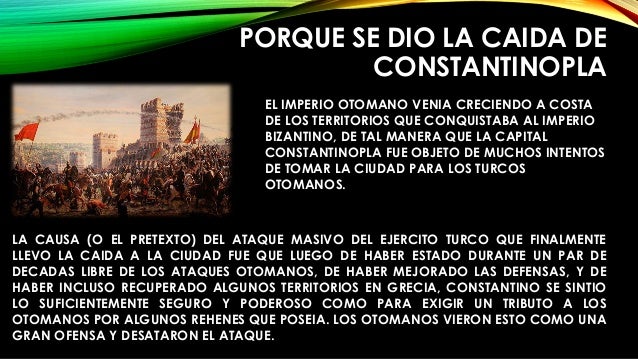 Caida de constantinopla exposicion
