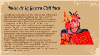 Caida del imperio incaico | PPTX