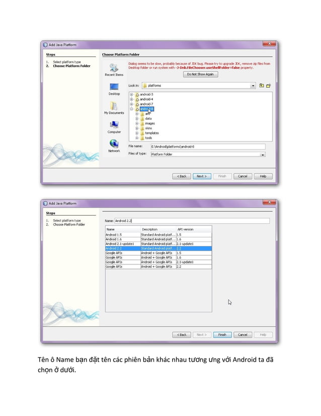 Cài đặt lập trình Android trên Netbeans | DOC