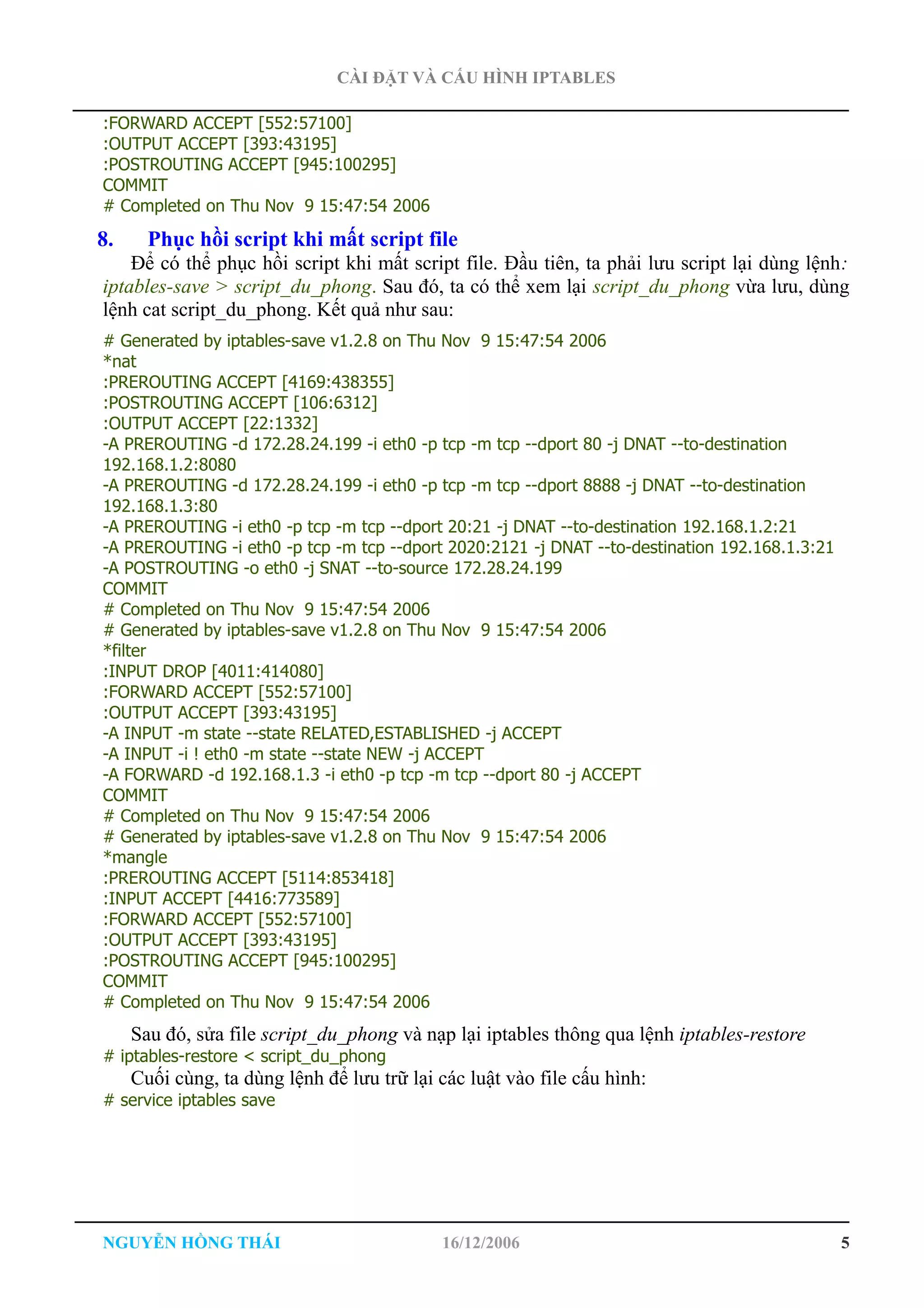 Cai dat va_cau_hinh_iptables | PDF