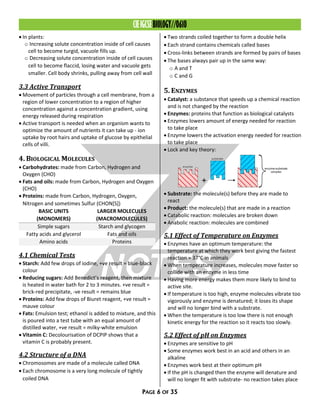 Caie igcse-biology-0610-theory | PDF