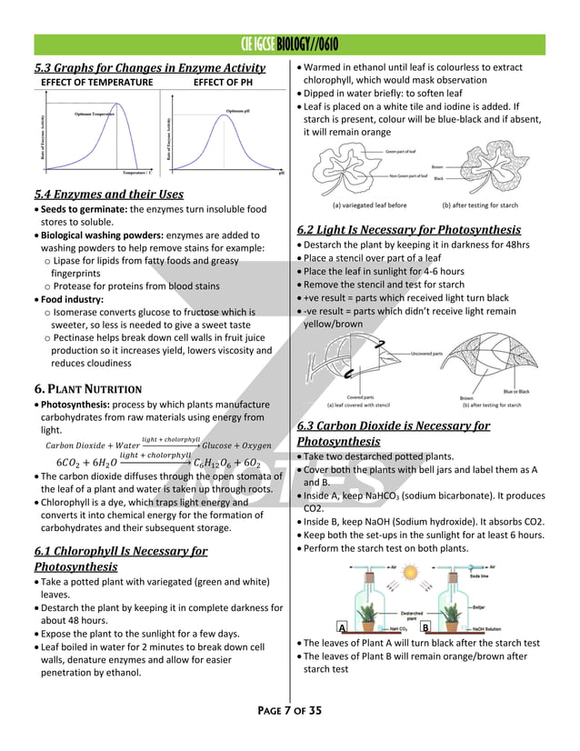 Caie igcse-biology-0610-theory | PDF