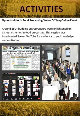 Centre for Agribusiness Incubation and Entrepreneurship | PDF