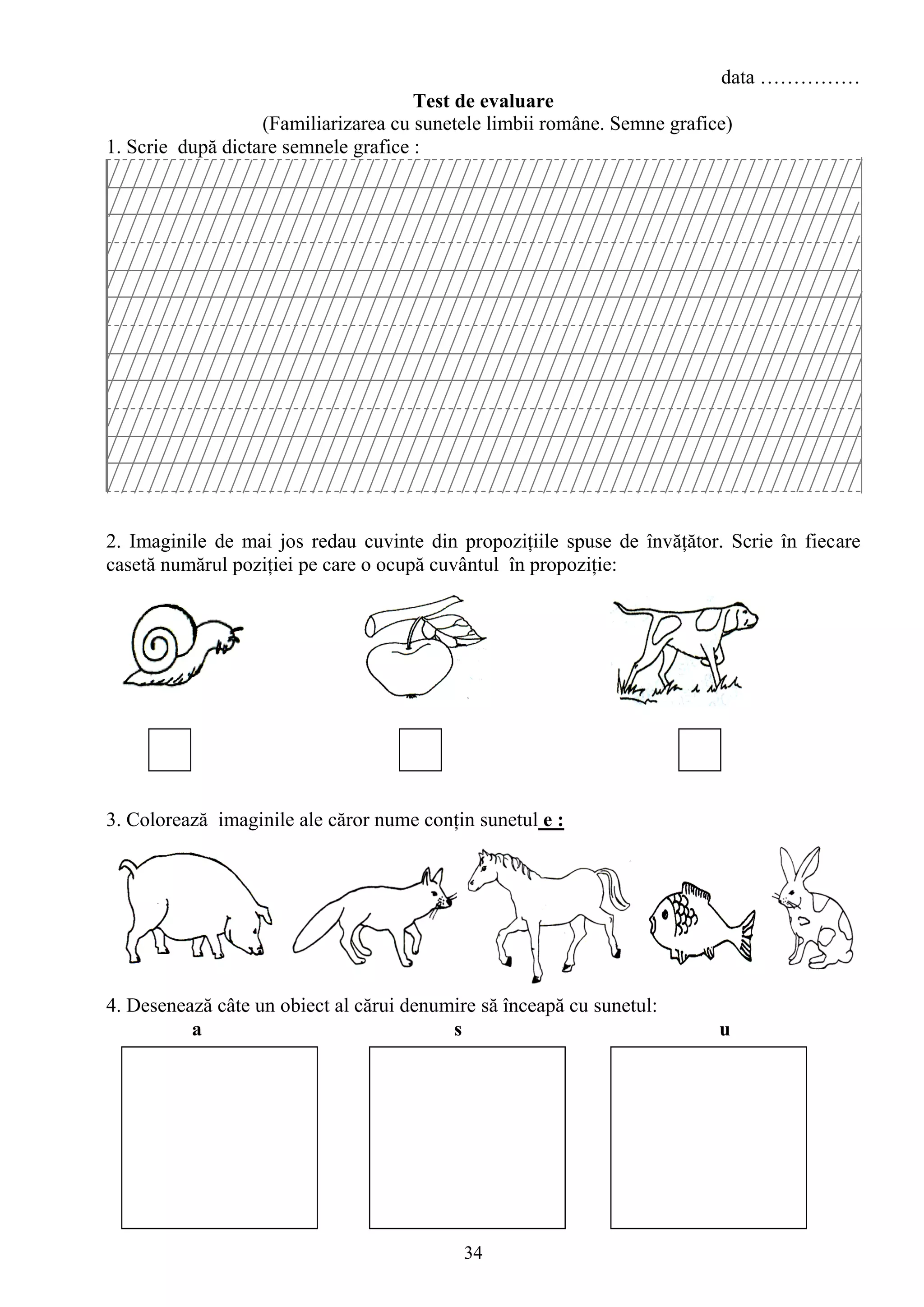Caiet clasa-intai | PDF