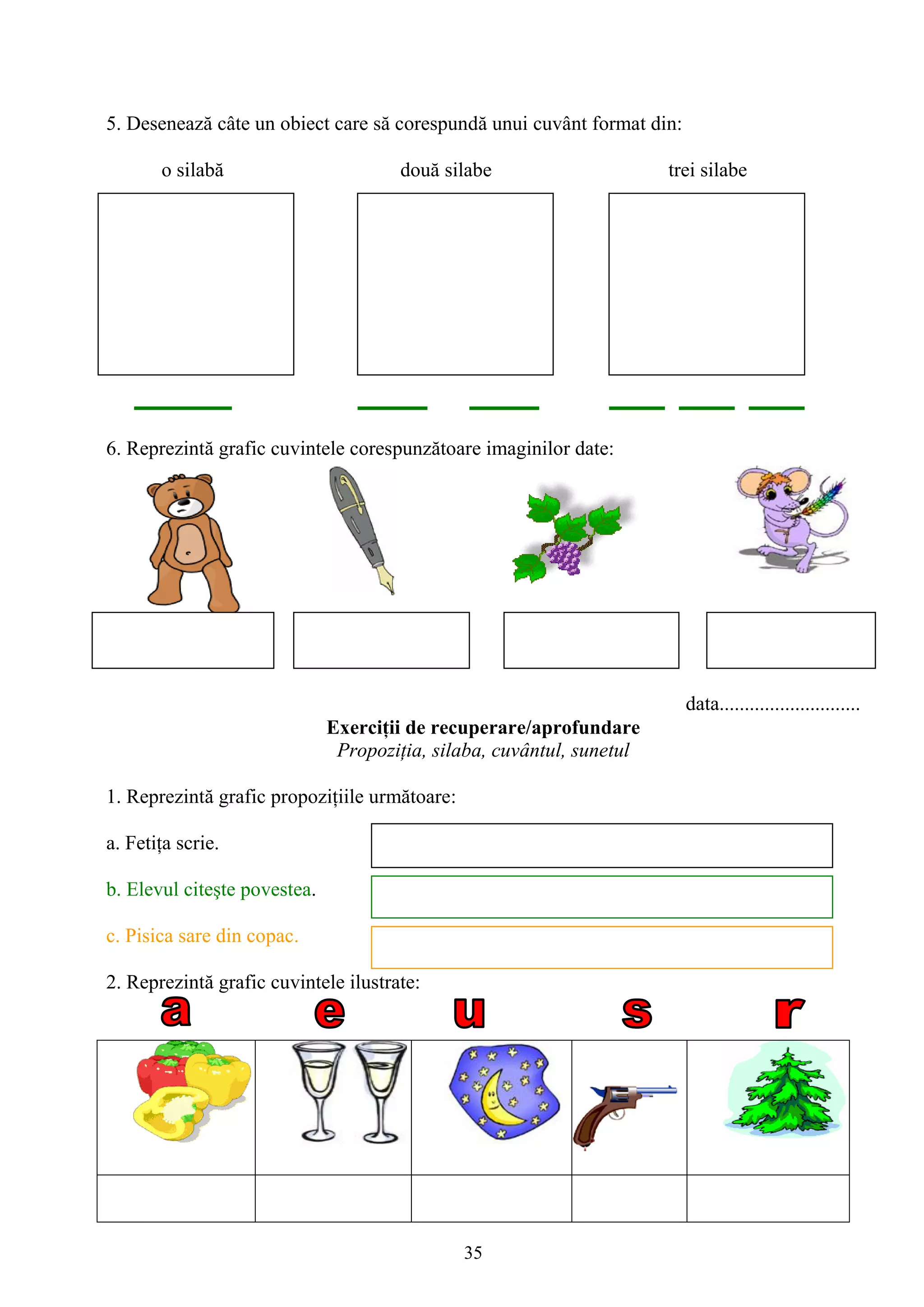 Caiet clasa-intai | PDF