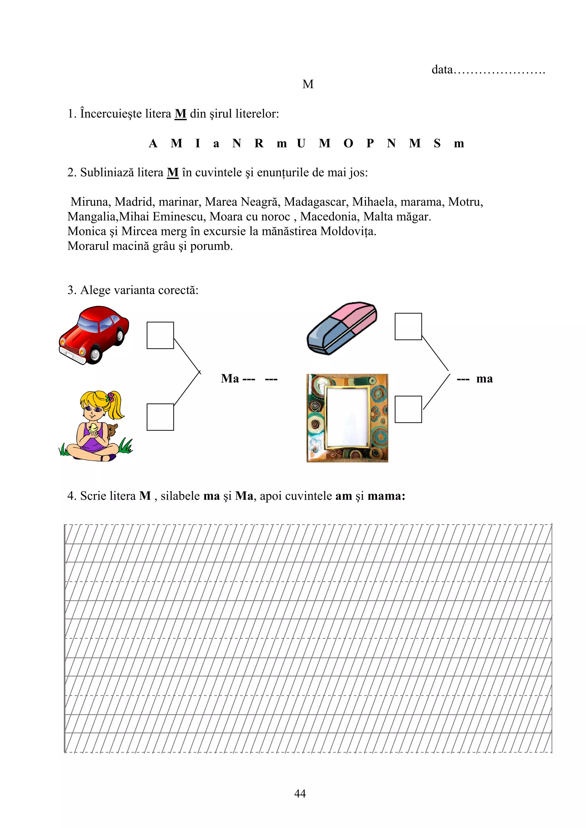 Caiet clasa-intai | PDF