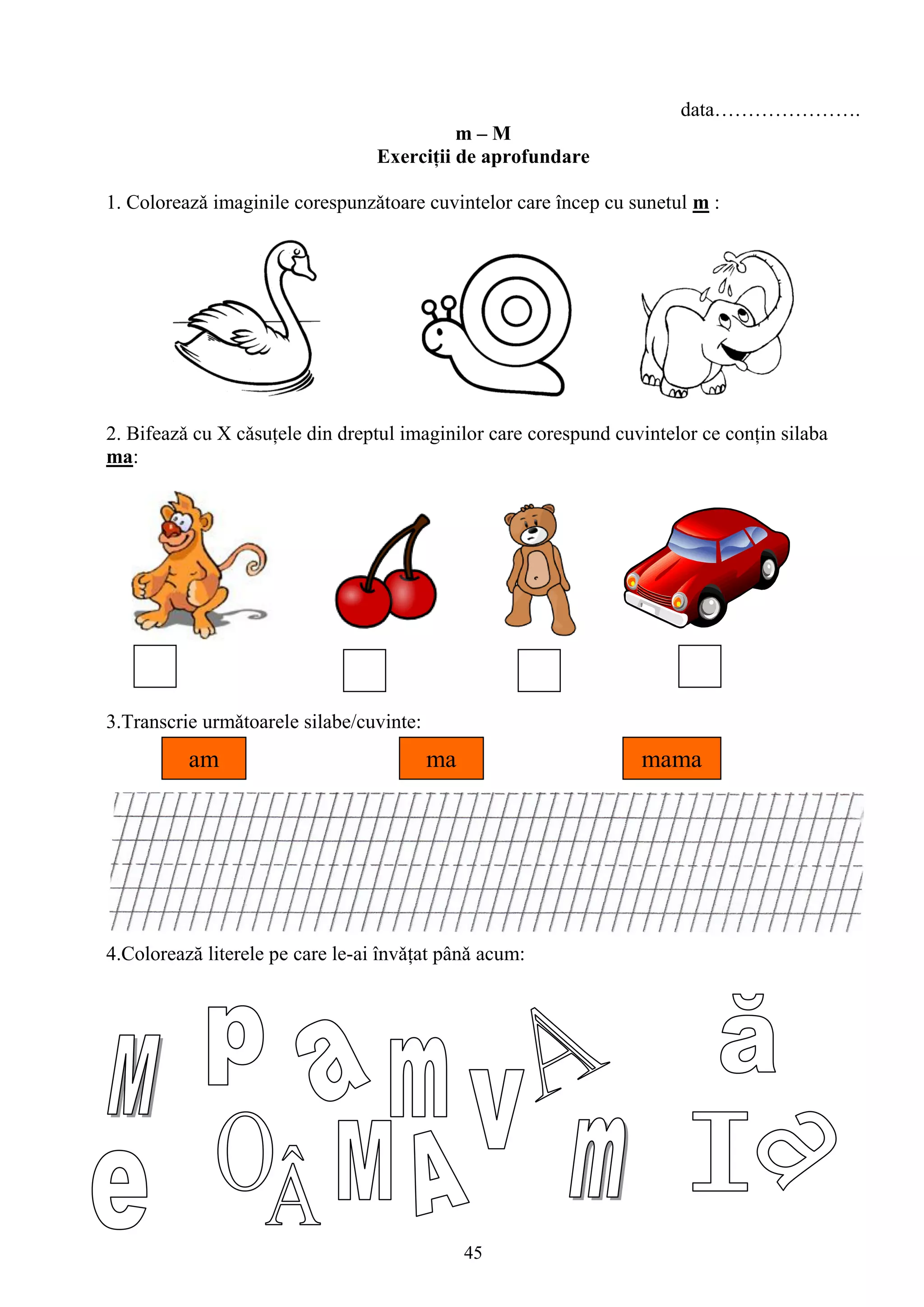Caiet clasa-intai | PDF