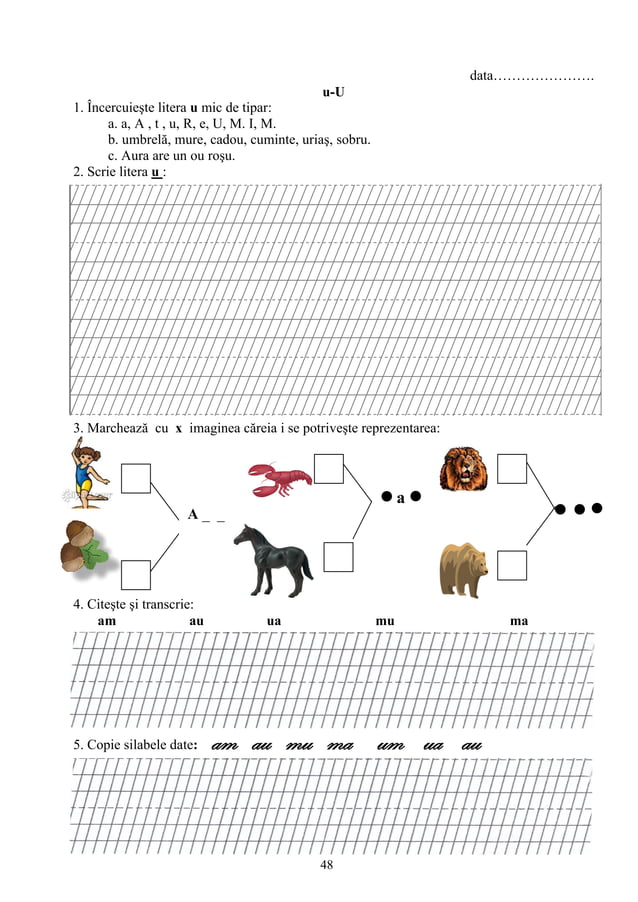 Caiet clasa-intai | PDF
