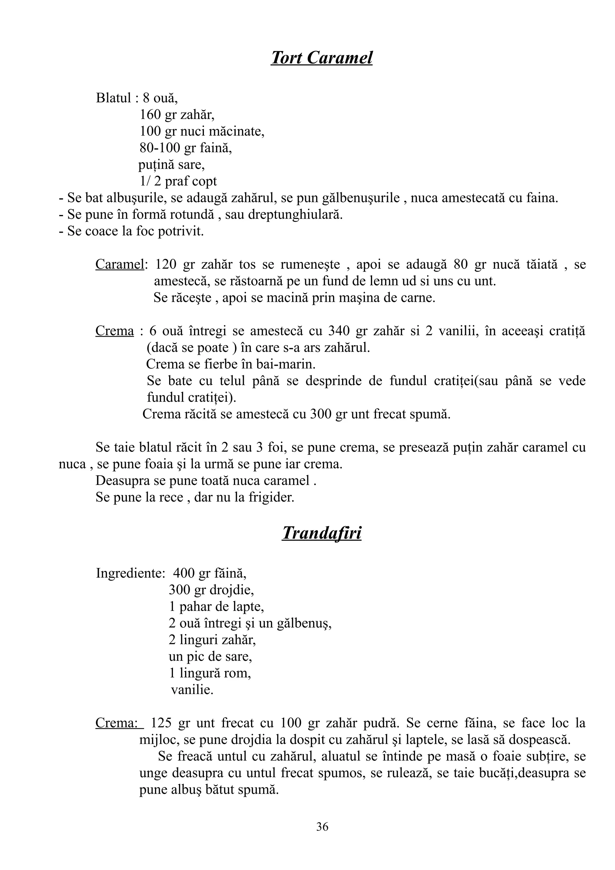 Caiet prajituri | PDF