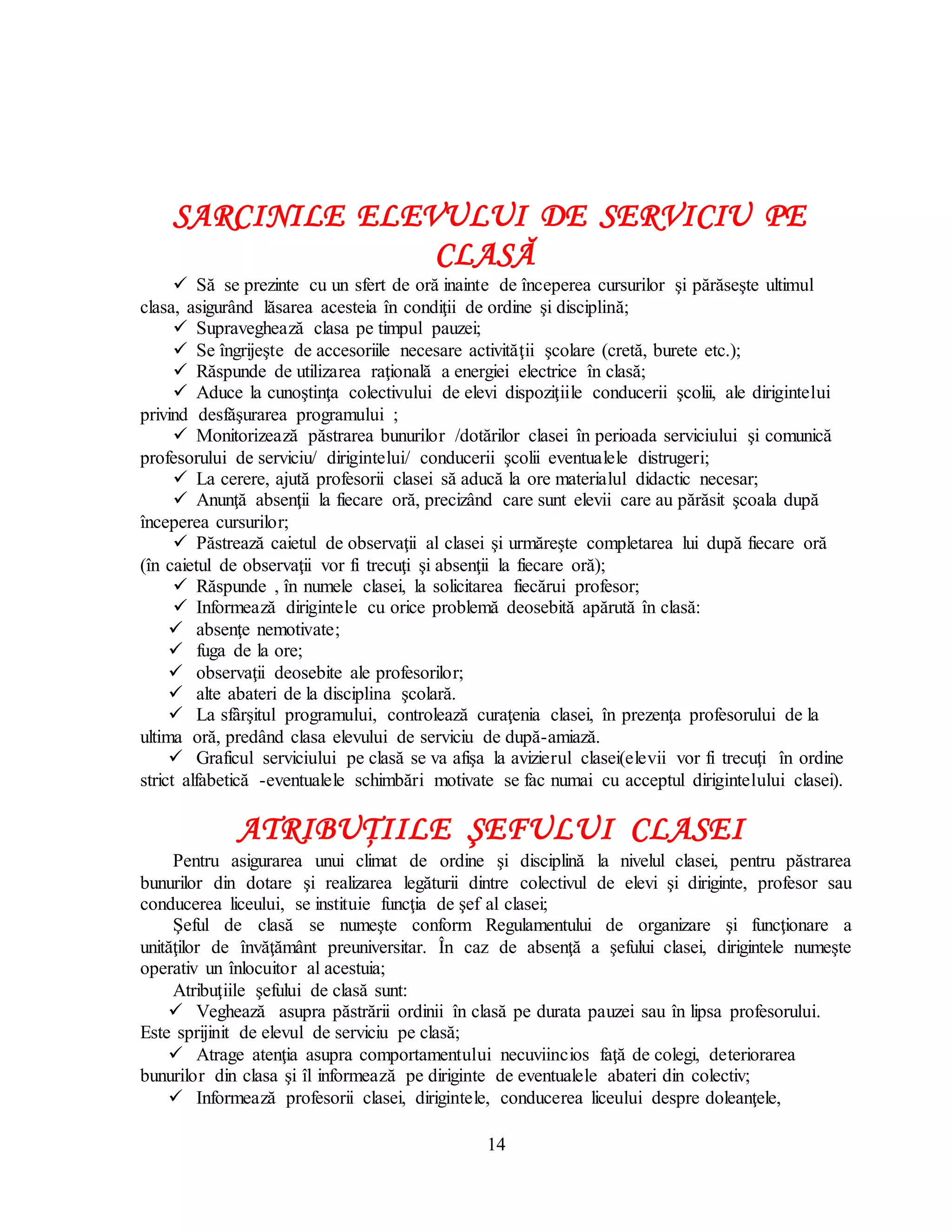 Caietul dirigintelui | DOC