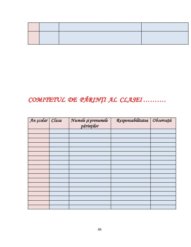 Caietul dirigintelui | DOC