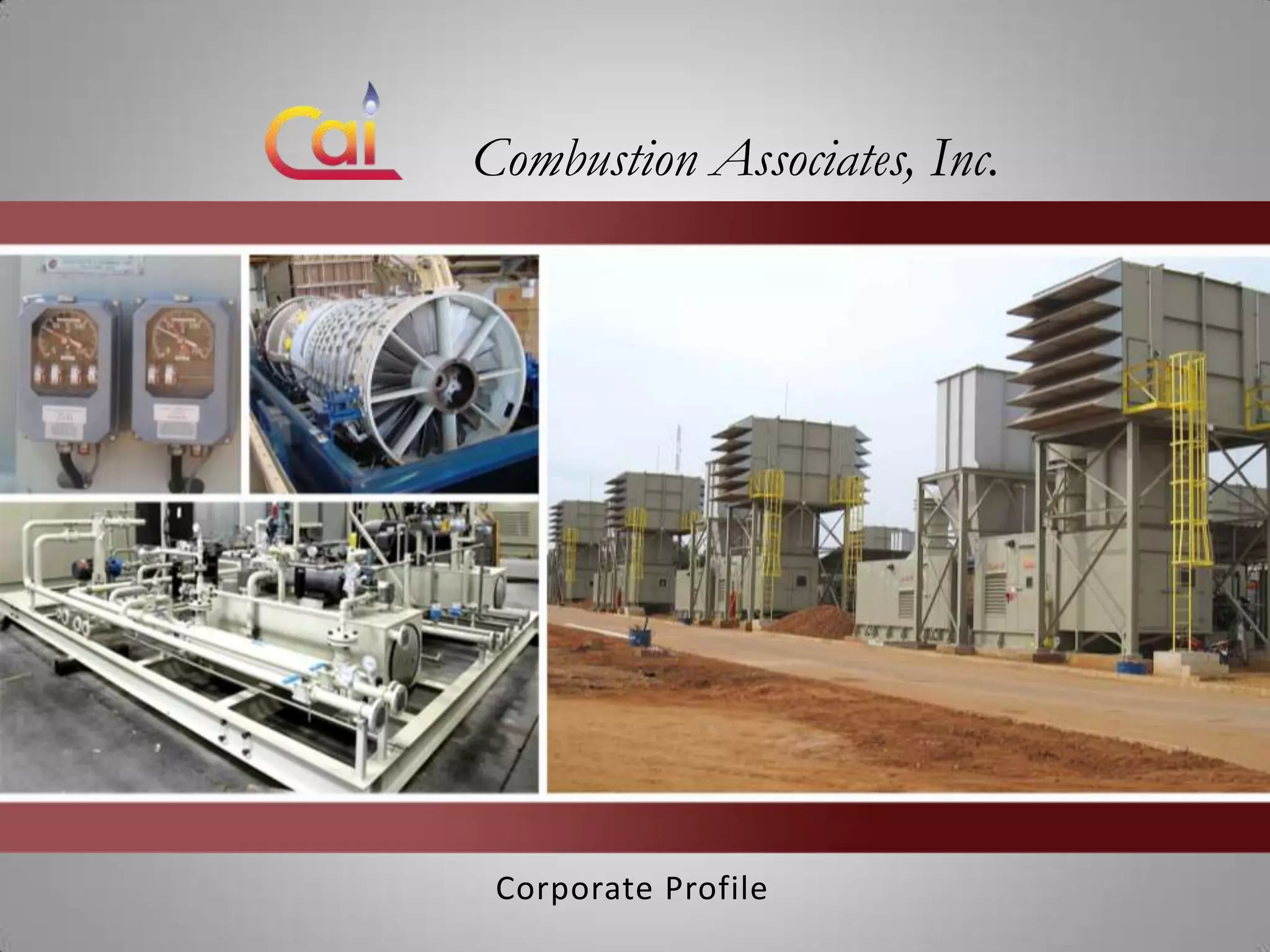 Combustion Associates Inc. Corporate Profile | PPTX