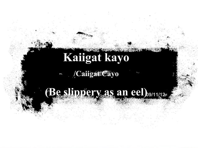 Caiigat cayo | PPT