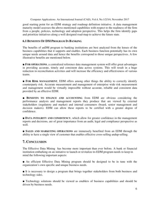 THE EFFECTIVENESS OF DATA MINING TECHNIQUES IN BANKING | PDF