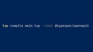 Schema-first API Design Using Typespec - Cailin Smith, Microsoft | PPTX