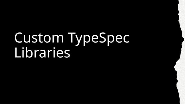 Schema-first API Design Using Typespec - Cailin Smith, Microsoft | PPTX ...