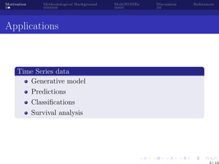 Neural ODEs - A state-of-the-art Deep Learning approach to process time series data | PDF