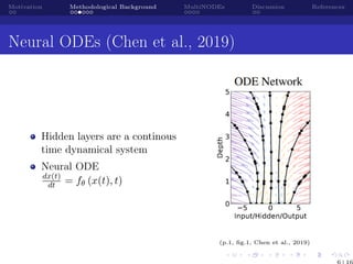 Neural ODEs - A state-of-the-art Deep Learning approach to process time series data | PDF ...