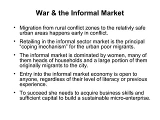 Microfinance in Conflict & Post-War Countries - Allan Cain, August 4 ...