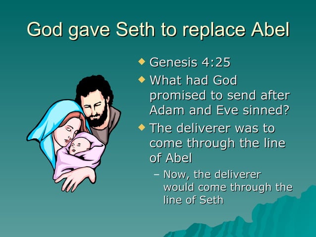 Cain, Abel, and Seth | PPT