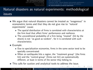 Natural disasters and firm resilience in Italian industrial districts ...