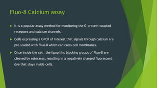 Calcium influx assay and flow cytometry | PPTX