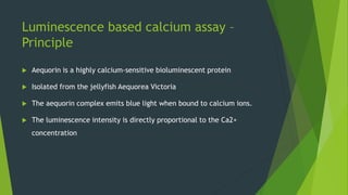 Calcium influx assay and flow cytometry | PPTX