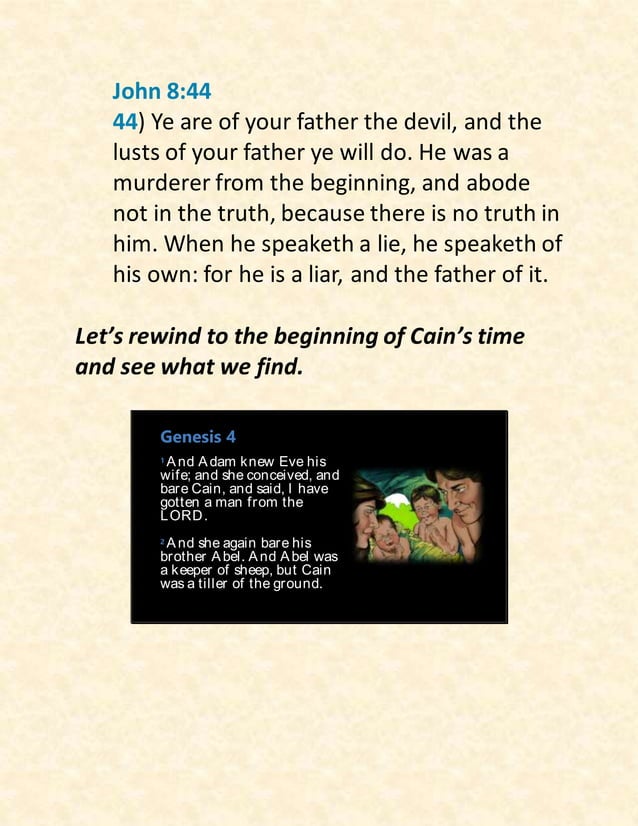 CAIN THE KILLER | DOCX