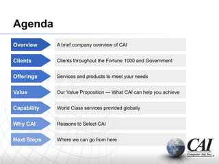 Cai Overview | PPT