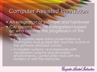 CAI ppt | PPT