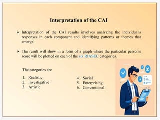 CAI Career Assessment Inventory presentation.pptx