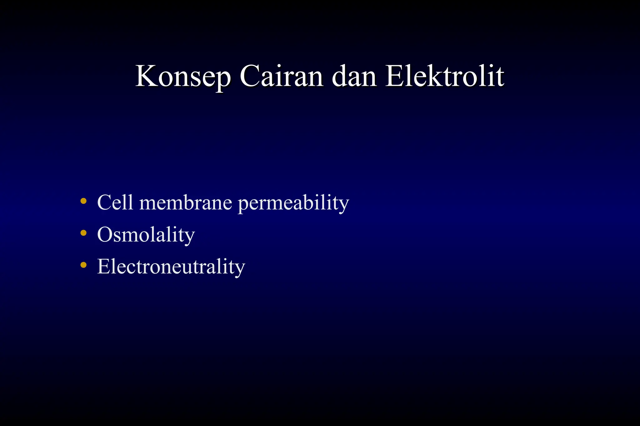 presentasi Cairan dan Elektrolit MHD.ppt