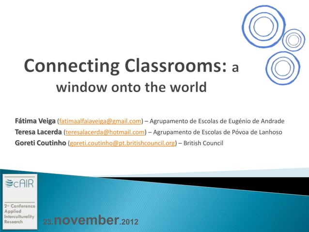 Connecting Classrooms: a window onto the world | PPT