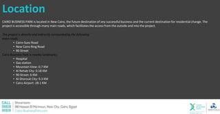 Cairo business park , New Cairo | PDF