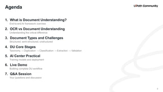 Teaching Robots how to Read 1/2: AI Center & Classic Document ...