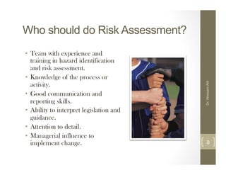 A simplified guide to Risk Assessment in Occupational Health & Safety | PDF
