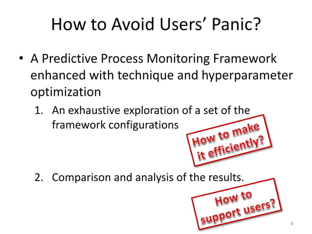 Predictive Process Monitoring with Hyperparameter Optimization | PPT