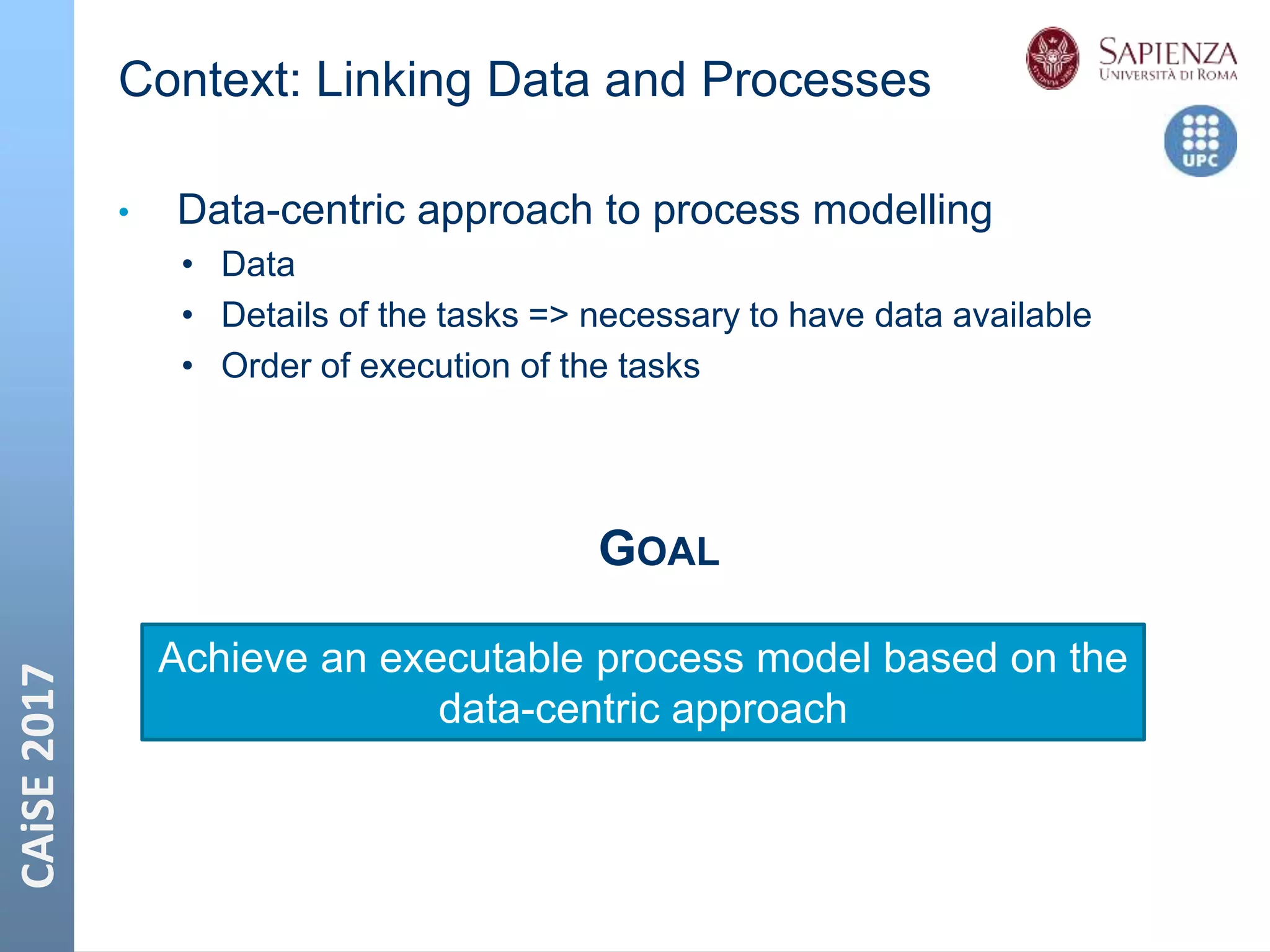 Linking Data And Bpmn Processes To Achieve Executable Models Pptx Databases Computer
